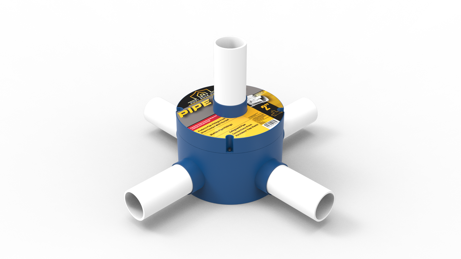 0.75 INCHES PIPE BOX FOR IRRIGATION AND PLUMBING PROJECTS - THE PIPE BOX